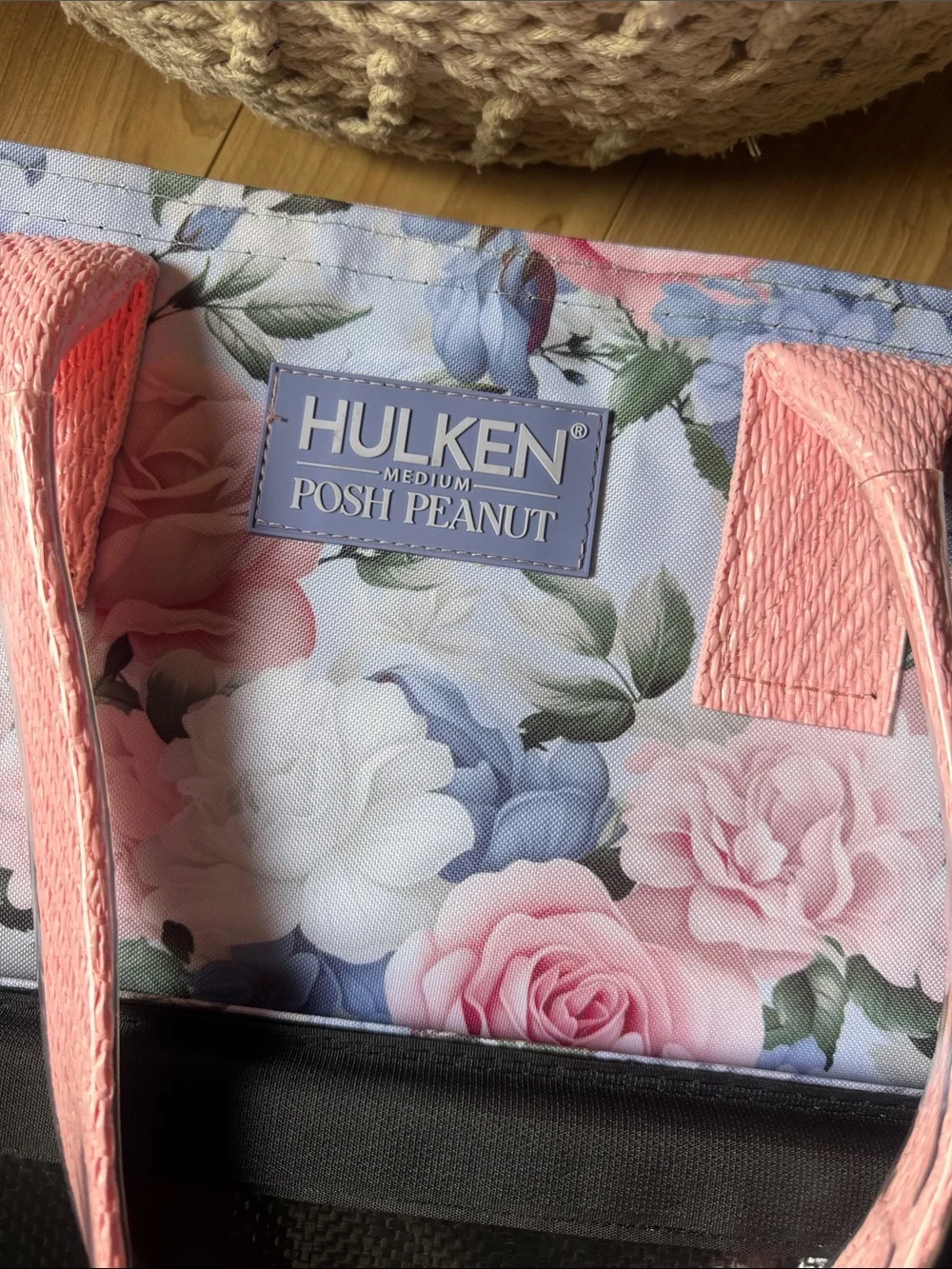 Posh Peanut | Bags | Posh Peanut X Hulken Floral Tote Bag Medium | Poshmark